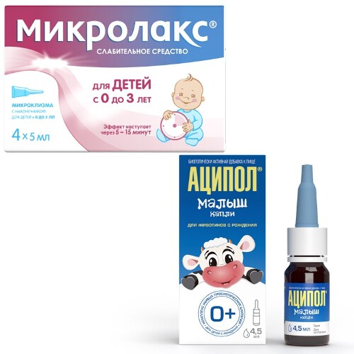 Набор - МИКРОЛАКС® Раствор для ректального введения (микроклизма) для ...
