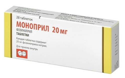 Моноприл цена в Москве от 644 руб., купить Моноприл в интернет‐аптеке ...